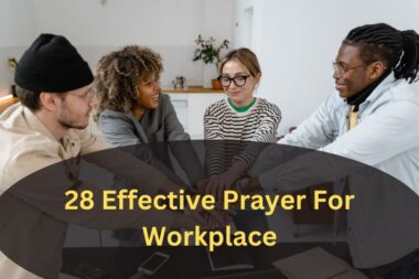 30 Effective Prayer For Workplace